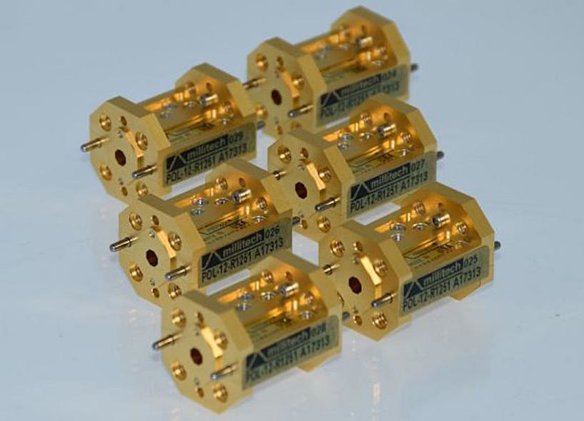 Ultra-wide bandwidth E-band RF and microwave linear-circular polarizer introduced by Millitech ...