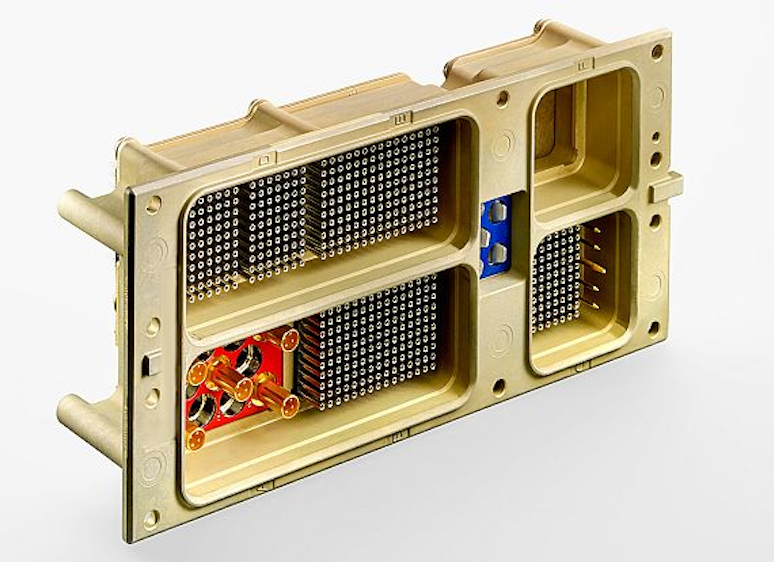 Power contacts for rugged ARINC 600 receptacle military connectors for ...