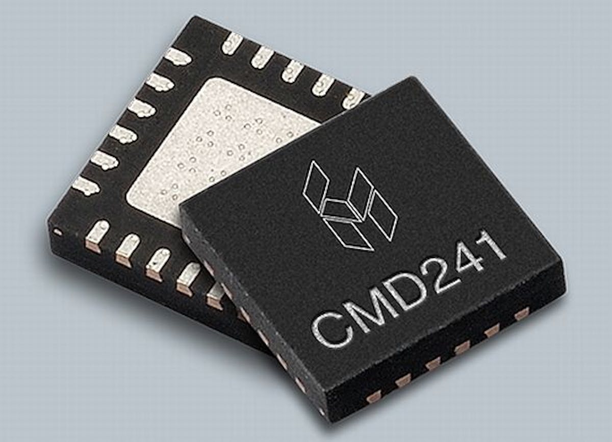 GaAs MMIC low-noise RF amplifier for radar, communications, SATCOM ...