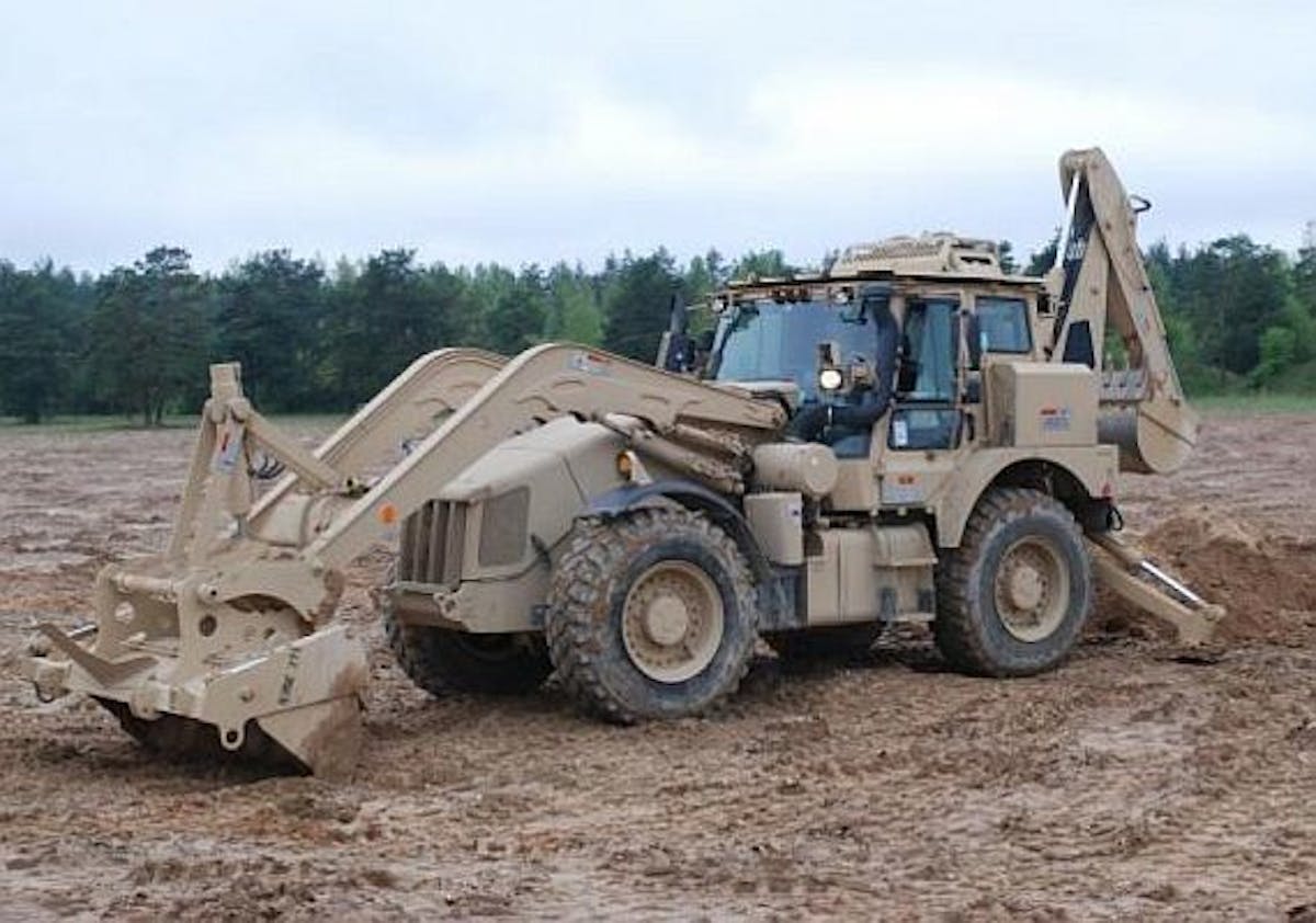 Army orders 98 new armored backhoe construction vehicles and vetronics ...