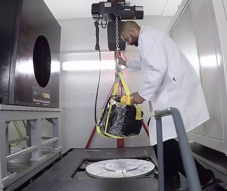 High-energy CT inspection provides non-destructive testing, 3D internal ...