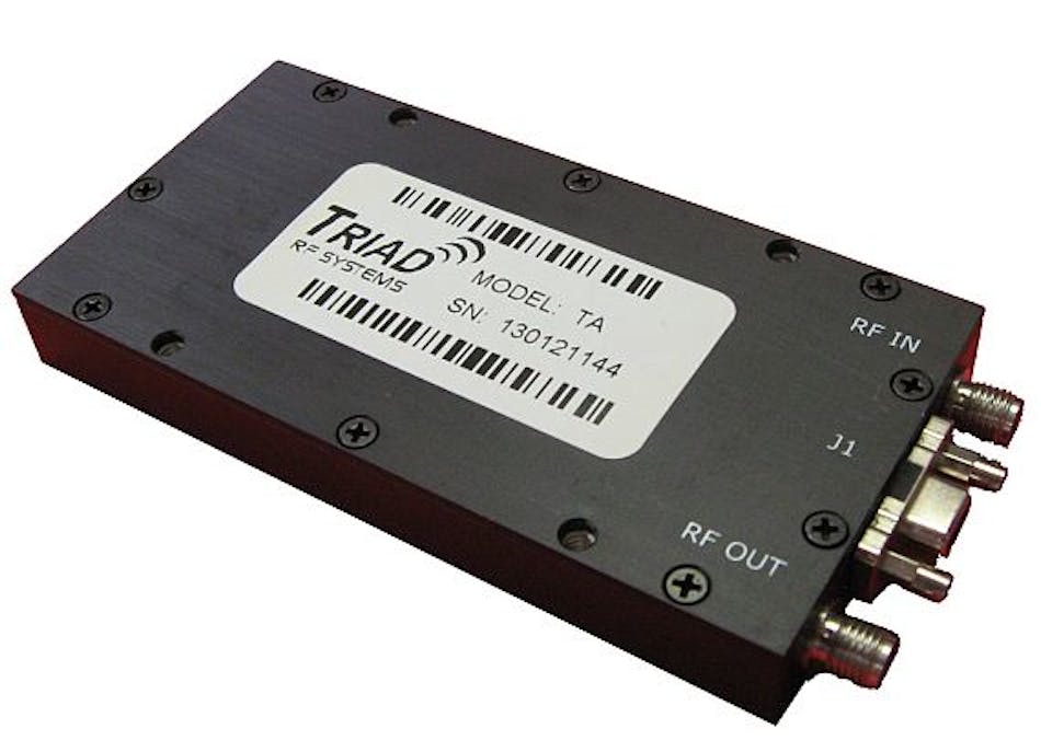 RF amplifier for unmanned aircraft and digital television broadcast ...