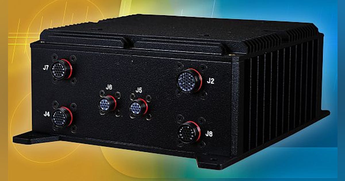 Rugged Cisco Enabled Embedded Computing System For Unmanned Vehicles Introduced By Elma