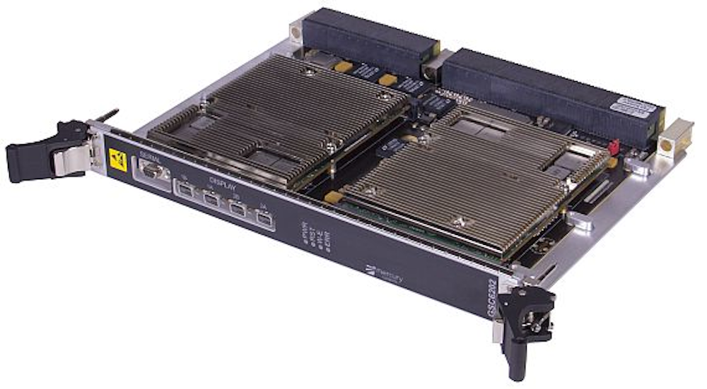 6U OpenVPX GPGPU embedded computing module for image and radar processing introduced by Mercury ...