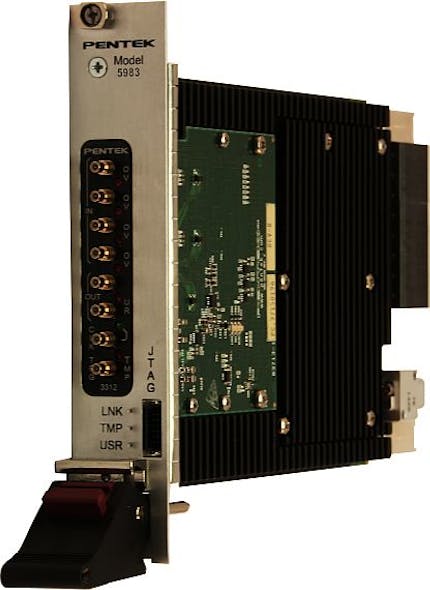 3u Vpx Embedded Computing Carrier Board For Fmc And Fmc Modules In