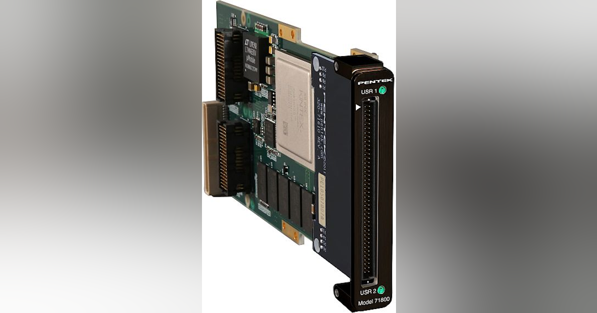Data Converter Xmc Embedded Computing Module For Signal Processing