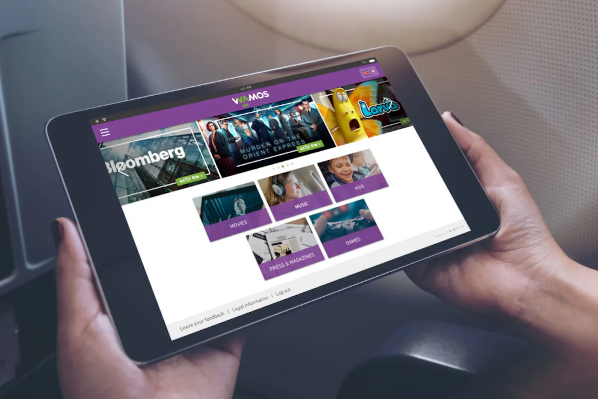 Wamos Air expanding in-flight entertainment with Immfly | Military ...