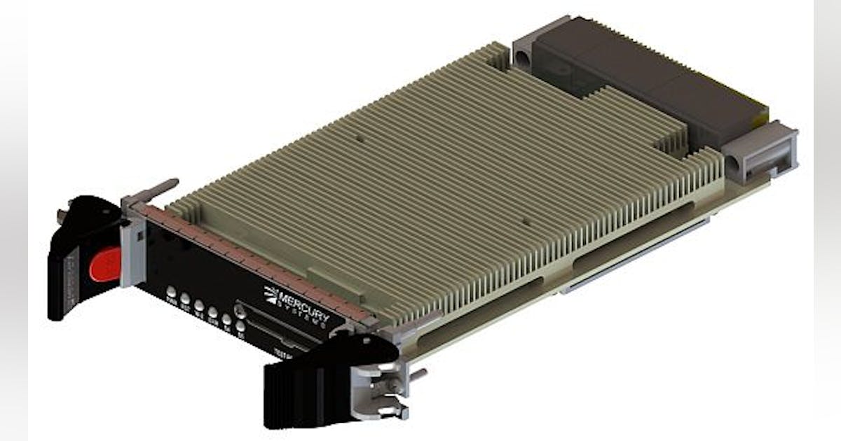 Fpga 3u Openvpx Embedded Processing Blade For Artificial Intelligence