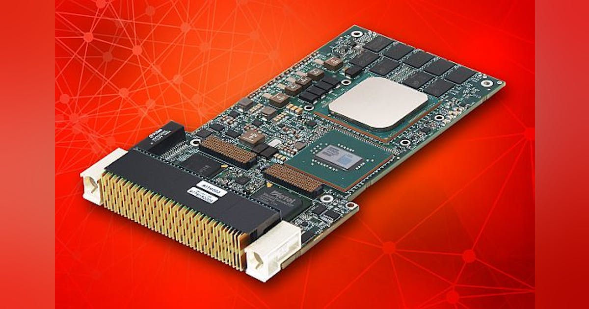 High Reliability 3u Vpx Embedded Computing For Trusted Computing Data Processing Introduced By