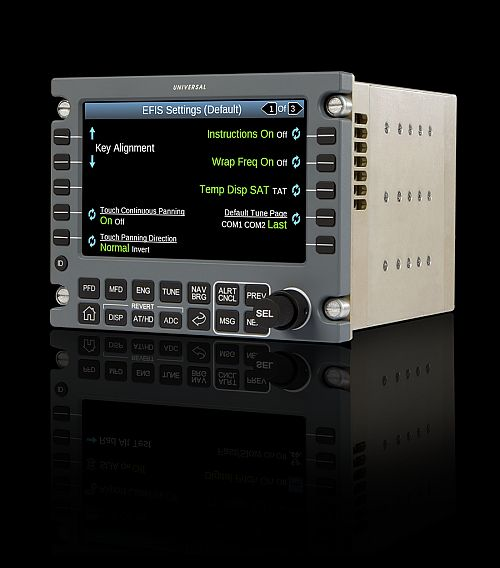 Universal Avionics receives STC for InSight touchscreen control ...