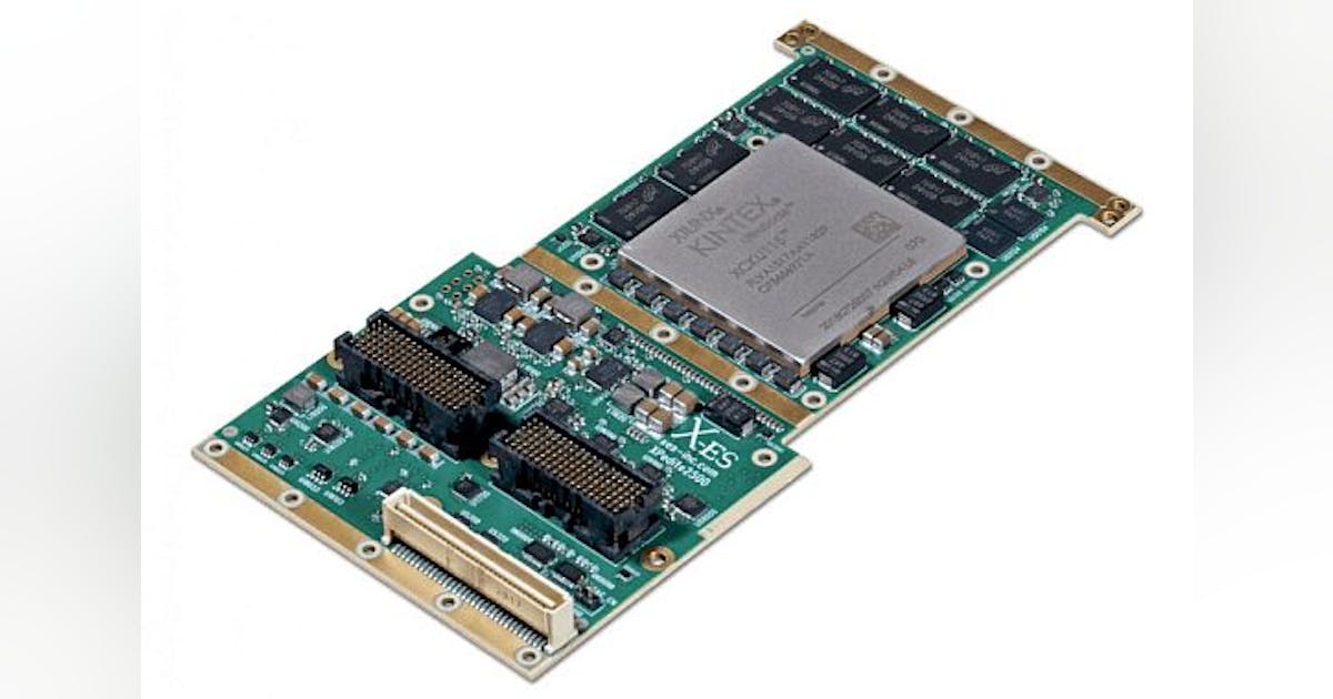 FPGA-based XMC embedded computing module for high-bandwidth data ... FPGA-based XMC embedded computing module for high-bandwidth data ...
