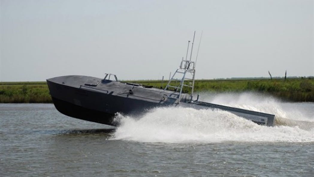 The U.S. Navy soon will have a new offensive unmanned surface vessel to ...