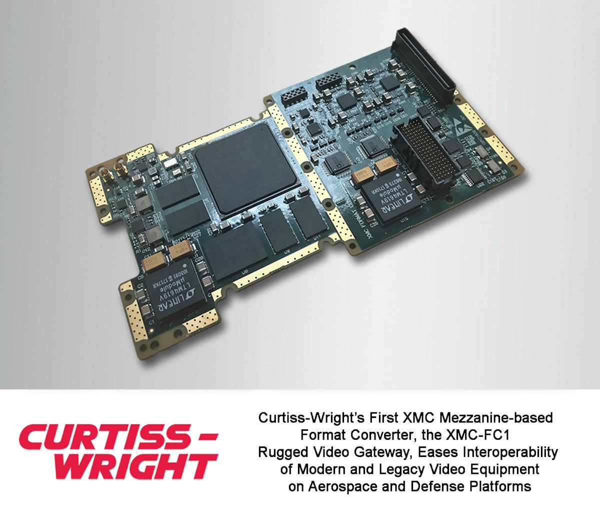 Curtiss-Wright’s first XMC mezzanine-based format converter eases ...