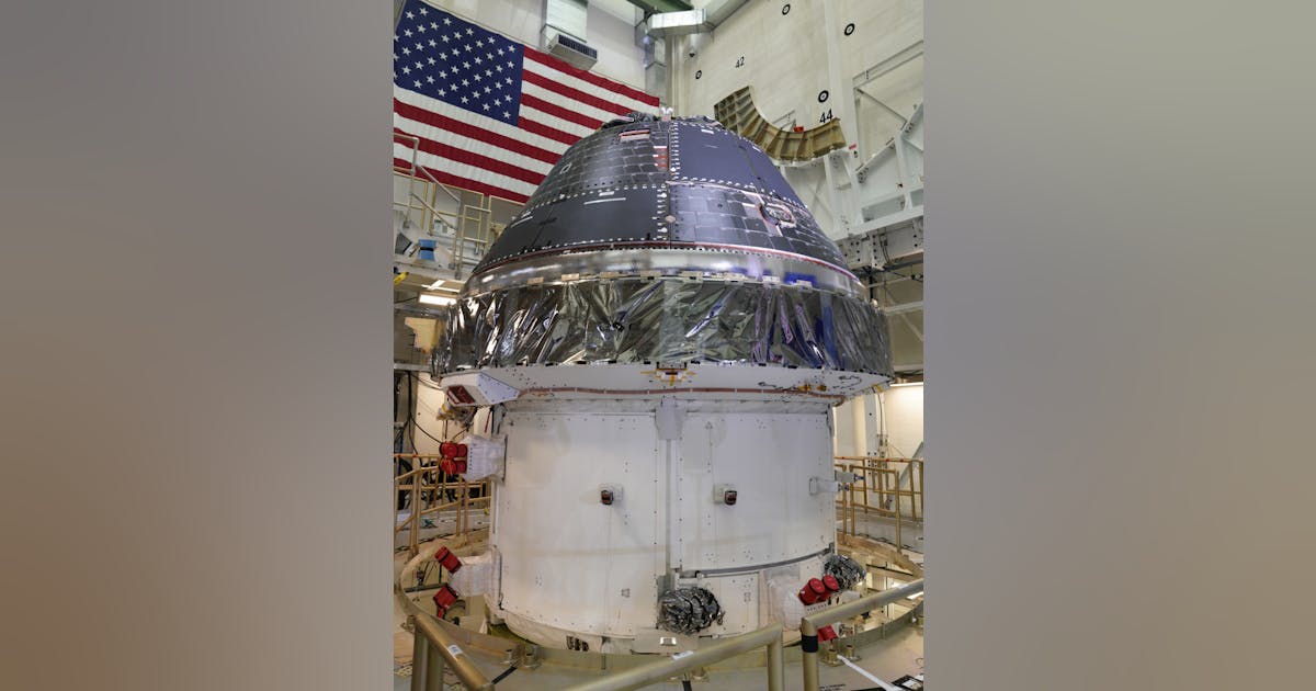 Lockheed Martin Completes Nasas Orion Spacecraft Capsule For Artemis 1