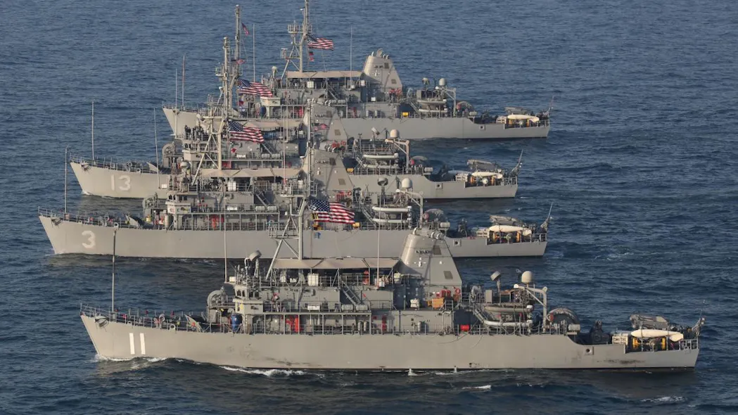 Chinese mine warfare threatens U.S. navy, as China tries to push U.S ...