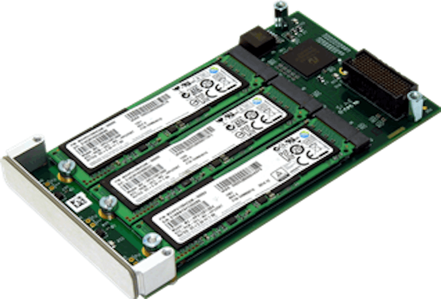 High Speed PCIe Mezzanine Storage Card plus PCIe Controller | Military ...