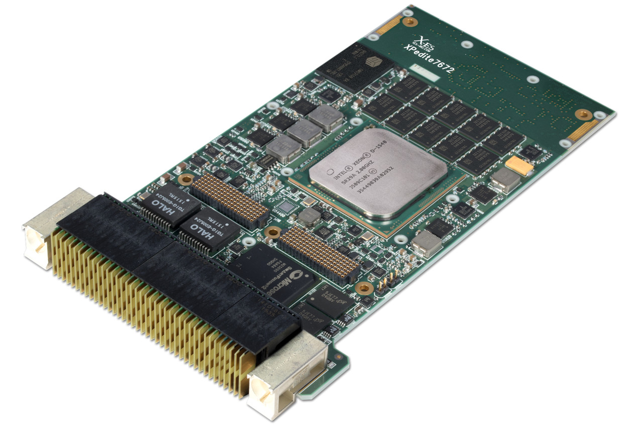 XPedite7672 | Intel® Xeon® D Processor-Based 3U VPX-REDI Module with ...