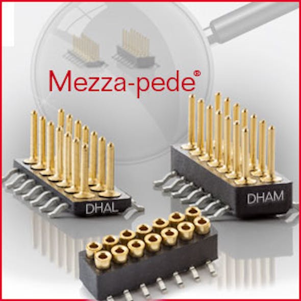 Mezza-pede® Low Profile SMT Connectors | Military Aerospace