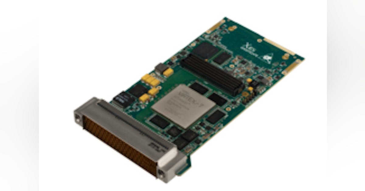Xpedite2470 3u Vpx Xilinx Virtex 7 Fpga Module With Fmc Site And