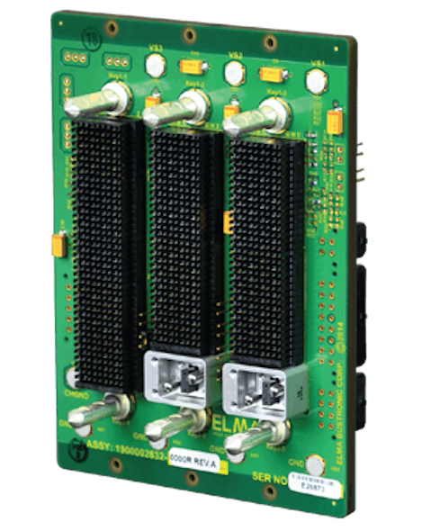 3U OpenVPX 3-slot Backplane with VITA 66.4 Optical I/O Slots | Military ...