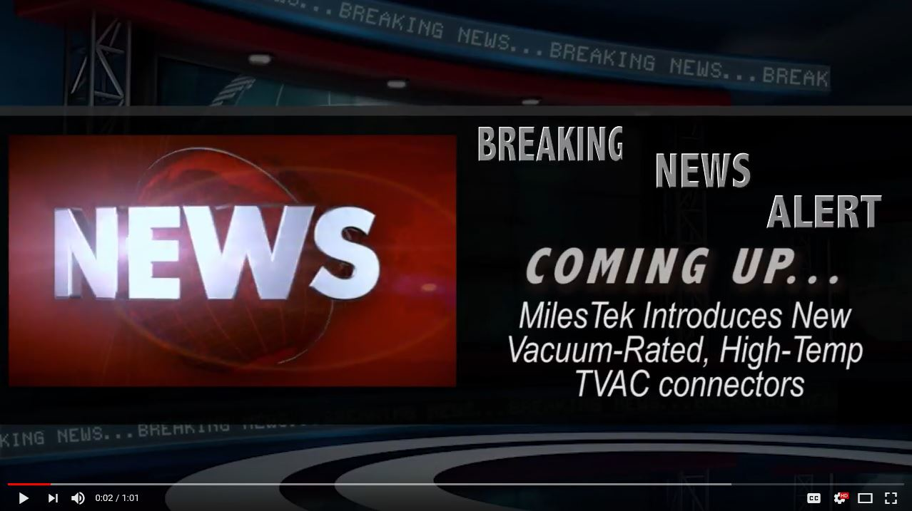 MilesTek Releases New Vacuum Rated TVAC Twinaxial Cables | Military ...
