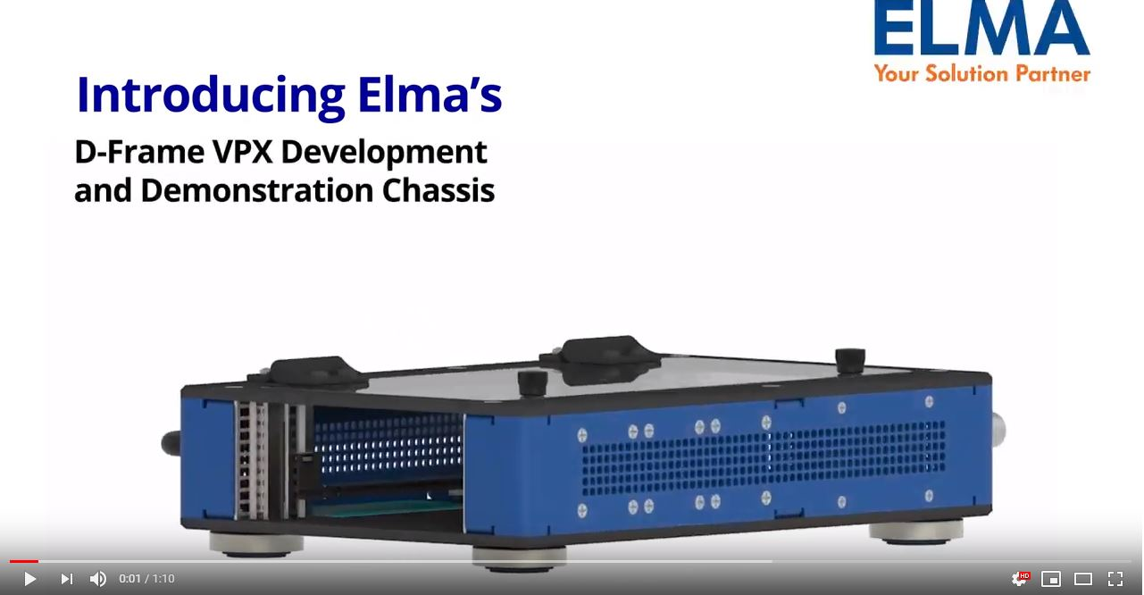 D Frame Portable OpenVPX Demonstration and Development Chassis ...