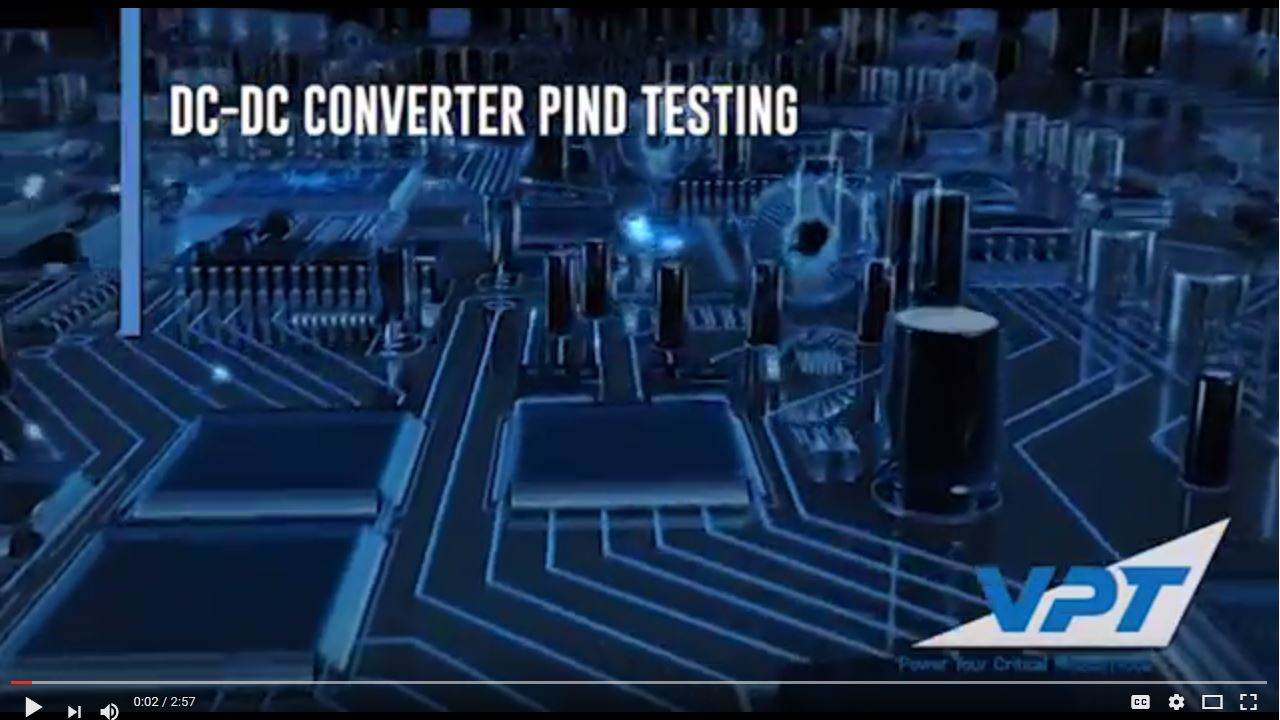 DC-DC Converter PIND Testing | Military Aerospace
