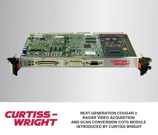 Next Generation Radar Video Acquisition And Scan Conversion Cots Module Introduced By Curtiss