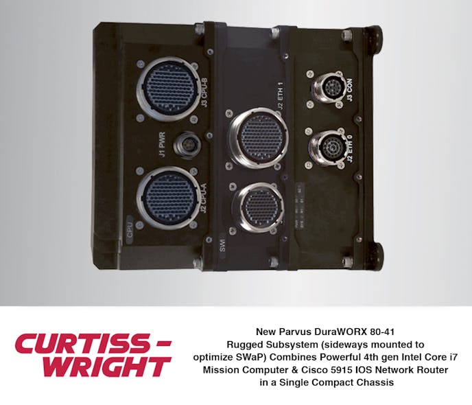 Rugged Subsystem that Combines Powerful Intel Mission Computer & Cisco ...