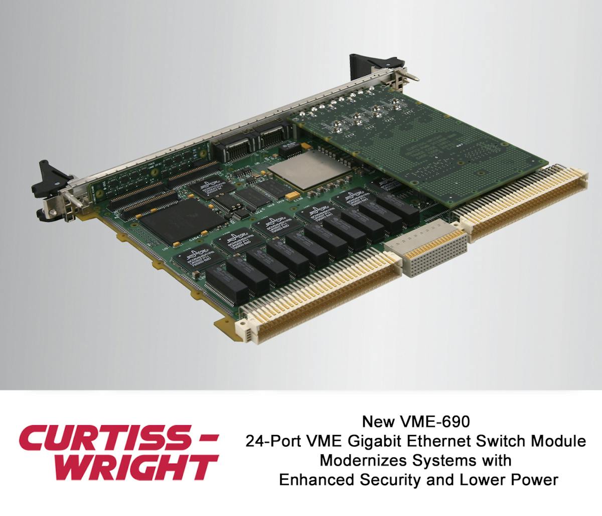 New 24-Port VME Gigabit Ethernet Switch Module Modernizes Systems with ...