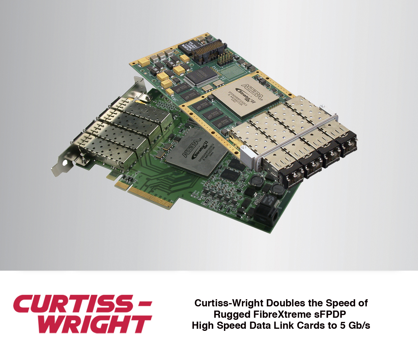 Curtiss-Wright Doubles the Speed of Rugged sFPDP High Speed Data Link ...