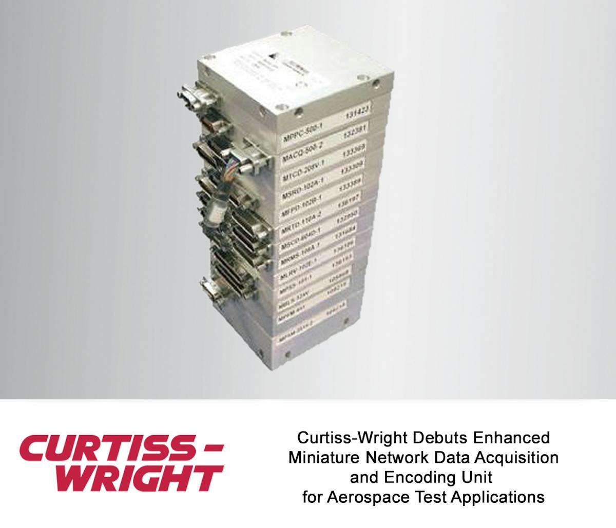 Curtiss Wright Debuts Enhanced Miniature Network Data Acquisition And Encoding Unit For