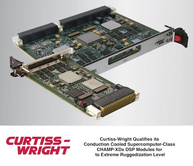 Curtiss-Wright Qualifies its Conduction Cooled Supercomputer-Class DSP Modules for ISR ...