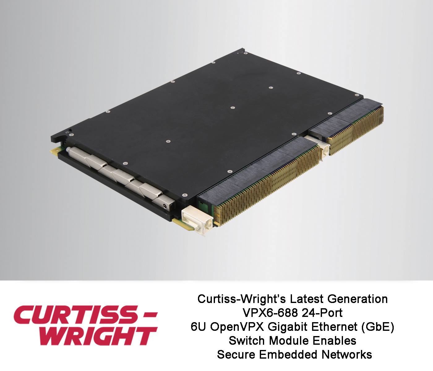 Curtiss-Wright’s Latest Generation OpenVPX GbE Switch Module Enables ...