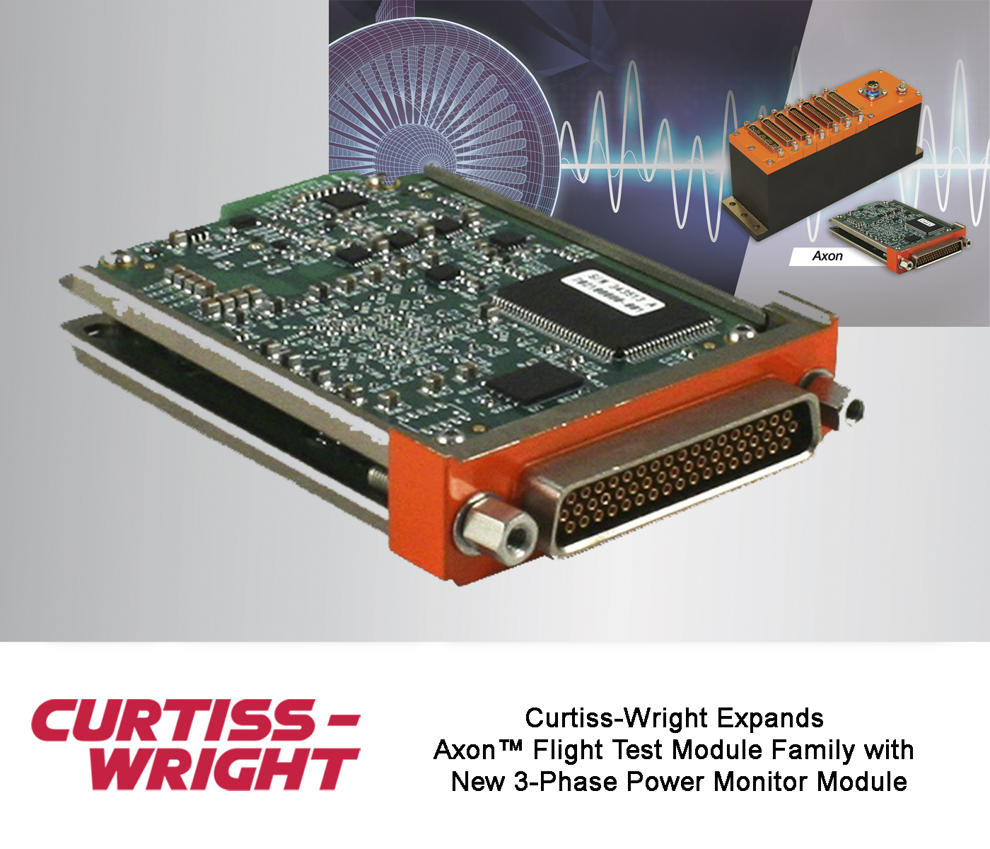 Curtiss-Wright Expands Axon™ Flight Test Module Family with New 3-Phase ...