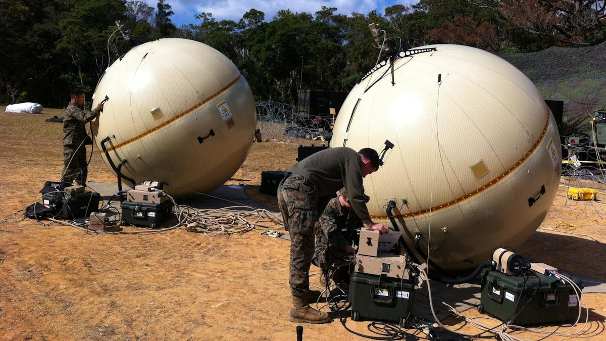 troposcatter communications Marine Corps | Military Aerospace
