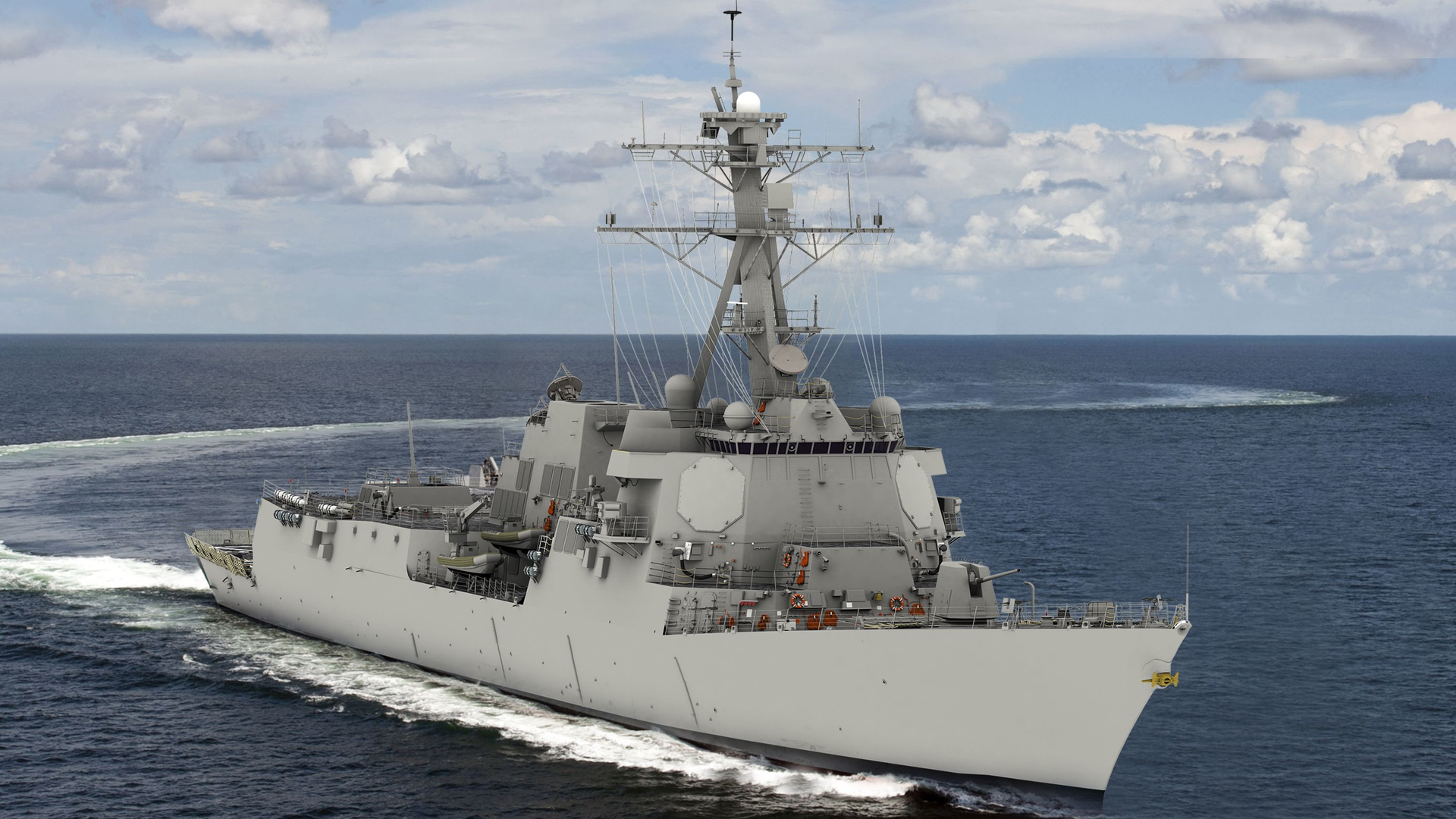 Navy starts building Flight III destroyer with new radar, more onboard ...