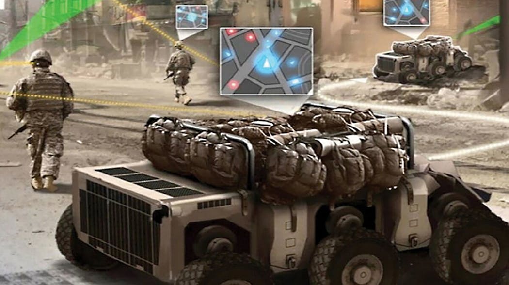 unmanned ground vehicle cargo carrier | Military Aerospace