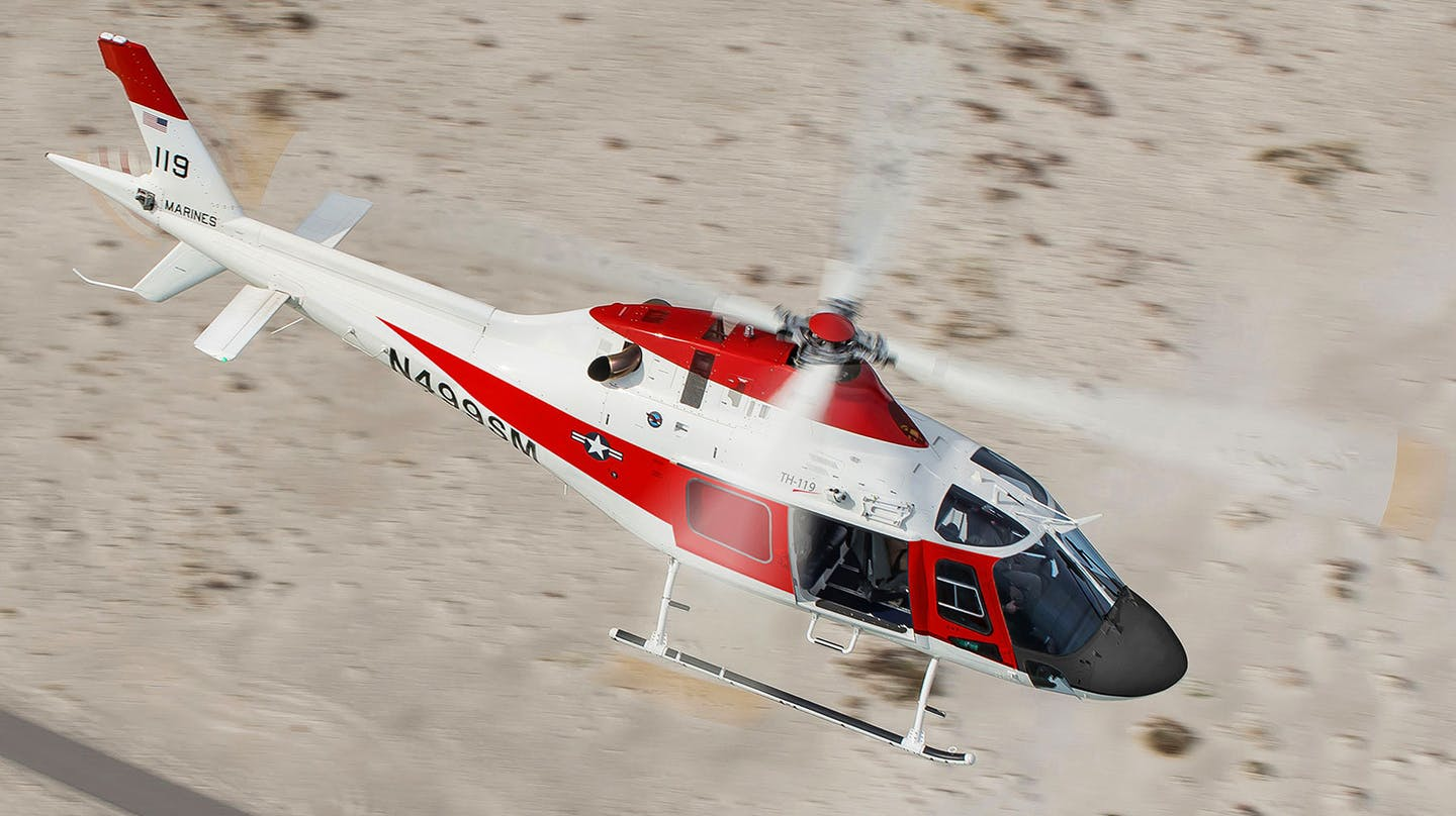 Navy orders TH-73A training helicopter and avionics to replace service ...