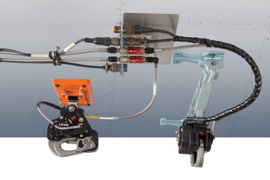 Onboard Systems dual cargo hook kits for Bell 206L and 407 aircraft ...