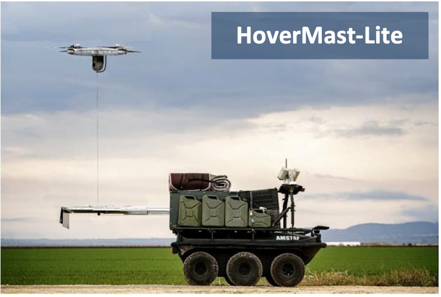 Sky Sapience introduces new tethered UAV platform HoverMast - Lite ...