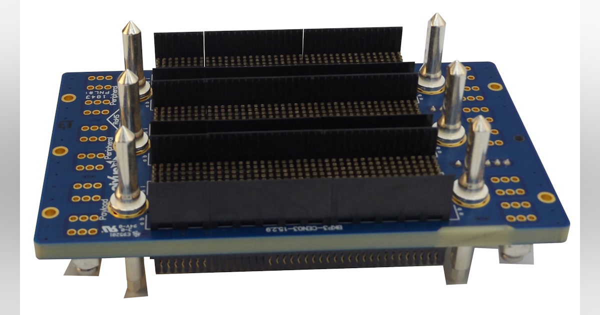 3 Slot 3u Openvpx Embedded Computing Backplane For Use In Harsh