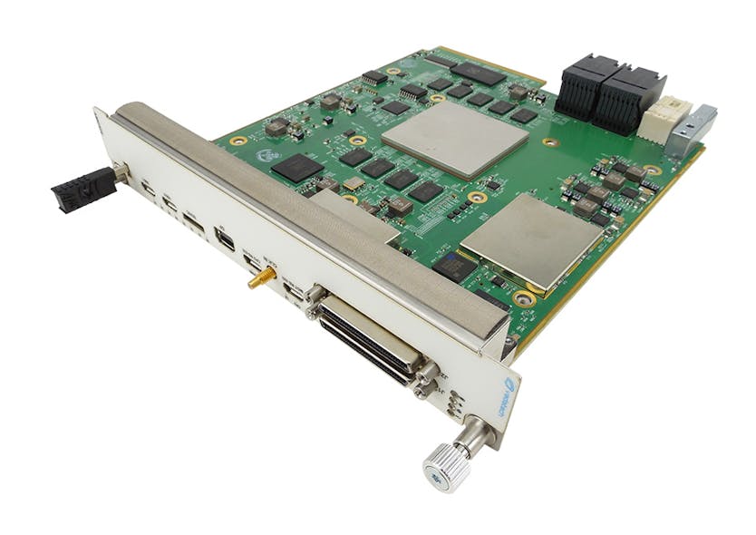 RFSoC- and FPGA-based embedded computing module for radar, SATCOM, test ...