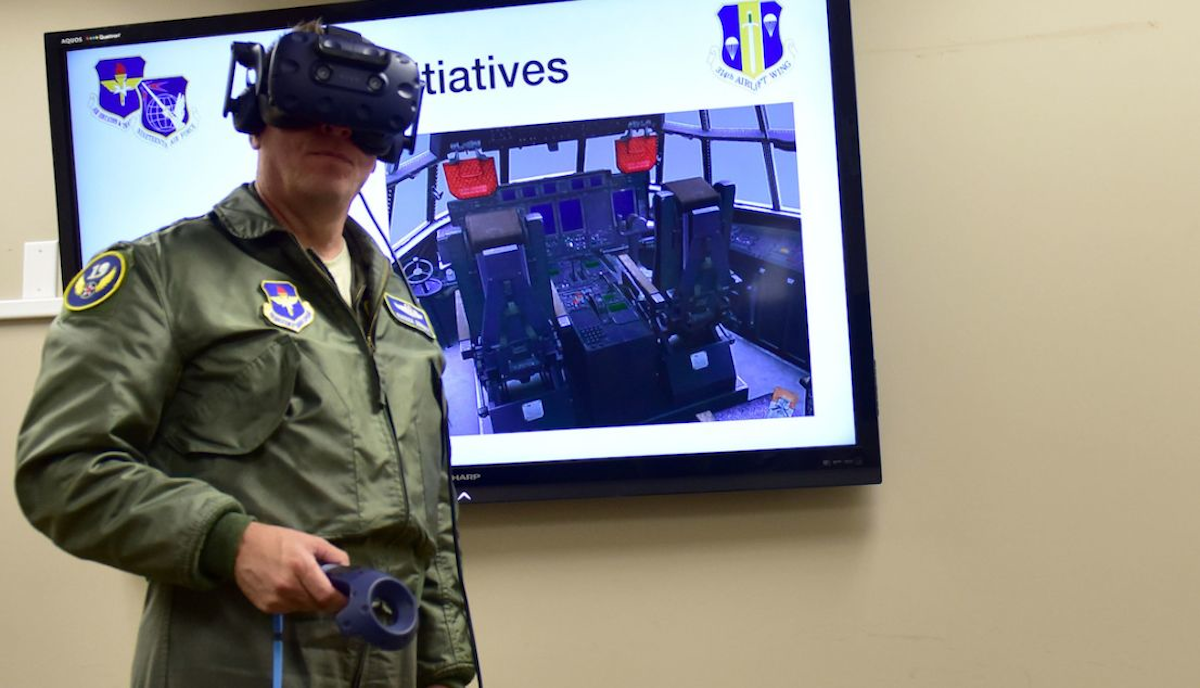 virtual reality (VR) artificial intelligence (AI) training | Military ...