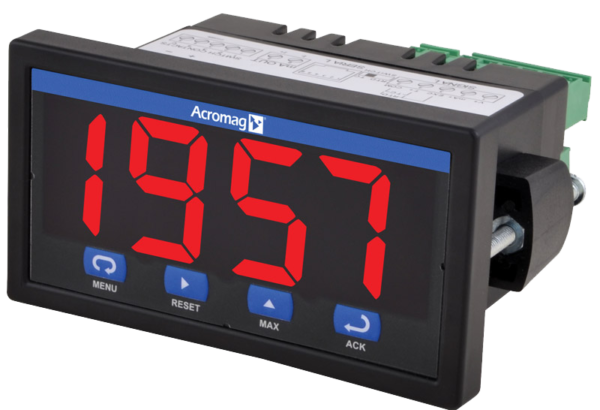 Universal input displays with power capabilities for test and ...