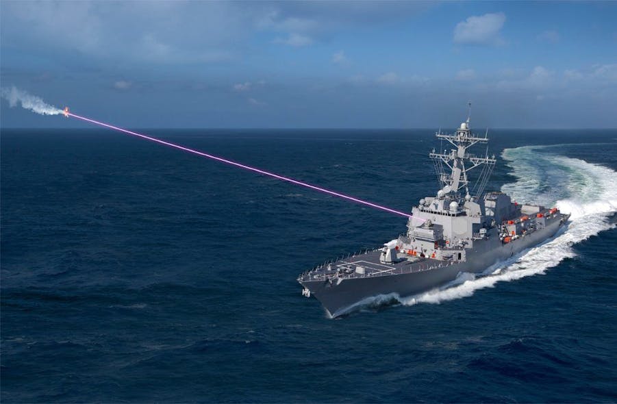 laser weapons optical dazzler surface warships | Military Aerospace