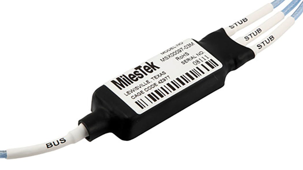 in-line bus couplers MIL-STD-1553B avionics | Military Aerospace