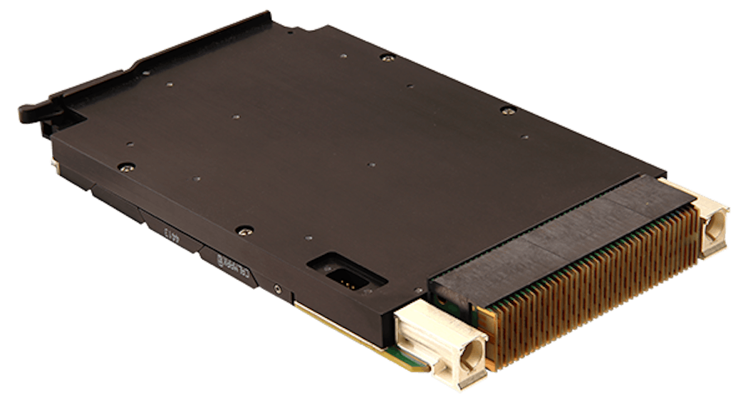 Rugged 3U OpenVPX Ethernet network switch that meets open-systems standards introduced by ...