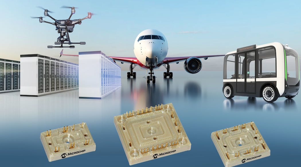 Aviation baseless power modules for power-conversion in aircraft ...