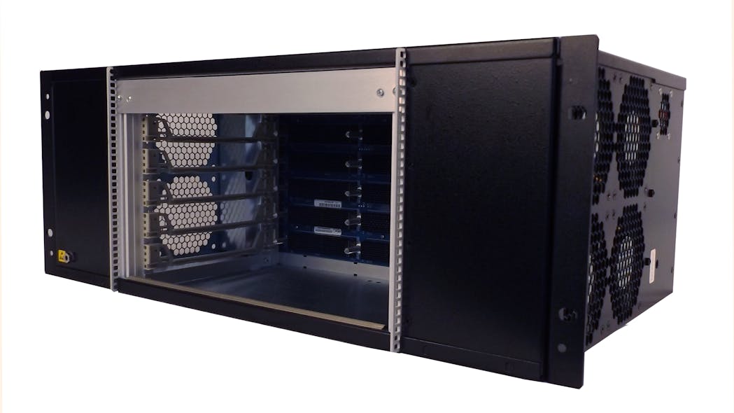 4U embedded computing chassis that accepts OpenVPX SOSA-aligned boards introduced by Pixus ...